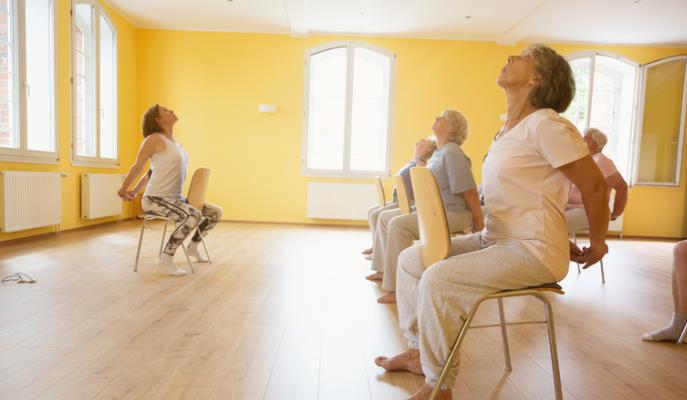 Chair Yoga For Seniors: Benefits And Beginners Poses